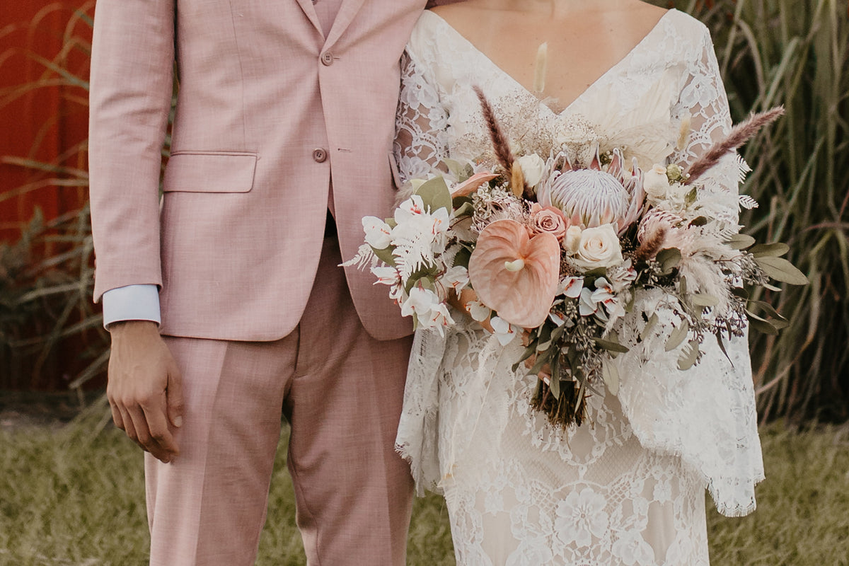 Queen Miriam | Queen Gowns | Boho Wedding Dress – QUEEN BRIDAL